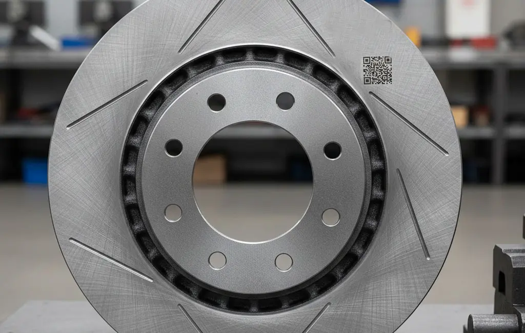 Wear Indicators on Brake Discs: Controlled Depth Engravings